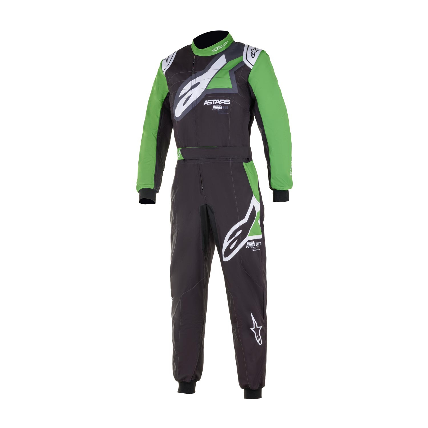 Combinaison karting Alpinestars KMX-9 V2 Graph noir-vert Vert || Noir | Vêtements de course ...