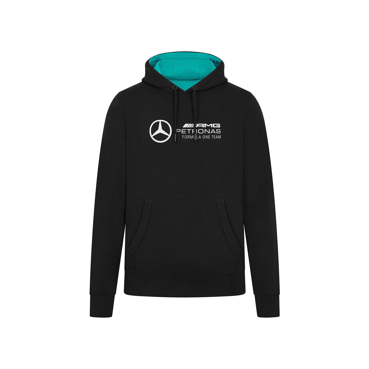 Sweat à capuche homme Mercedes AMG F1 2024 Logo noir | Vêtements ...