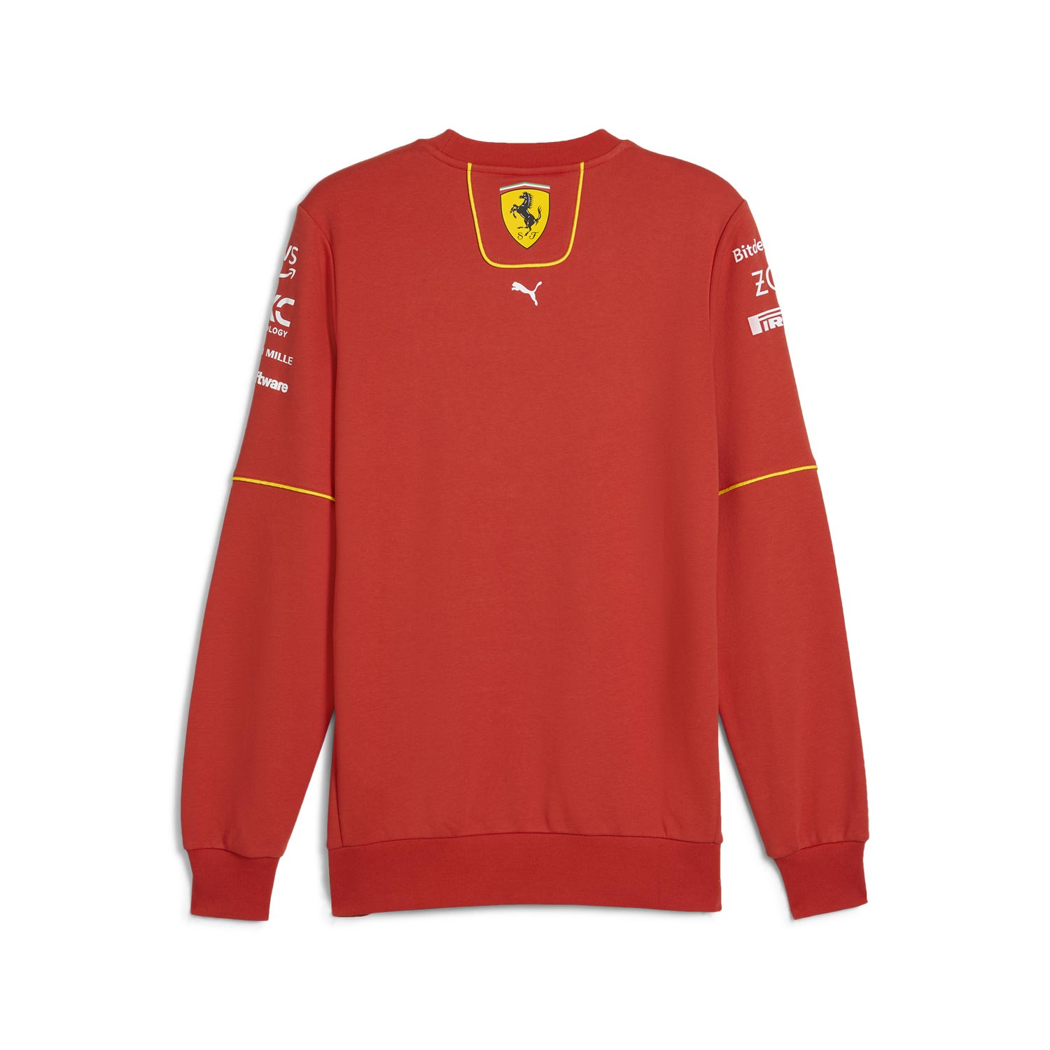 Sweat-shirt à col rond Team Ferrari F1 2024 pour hommes | Vêtements ...